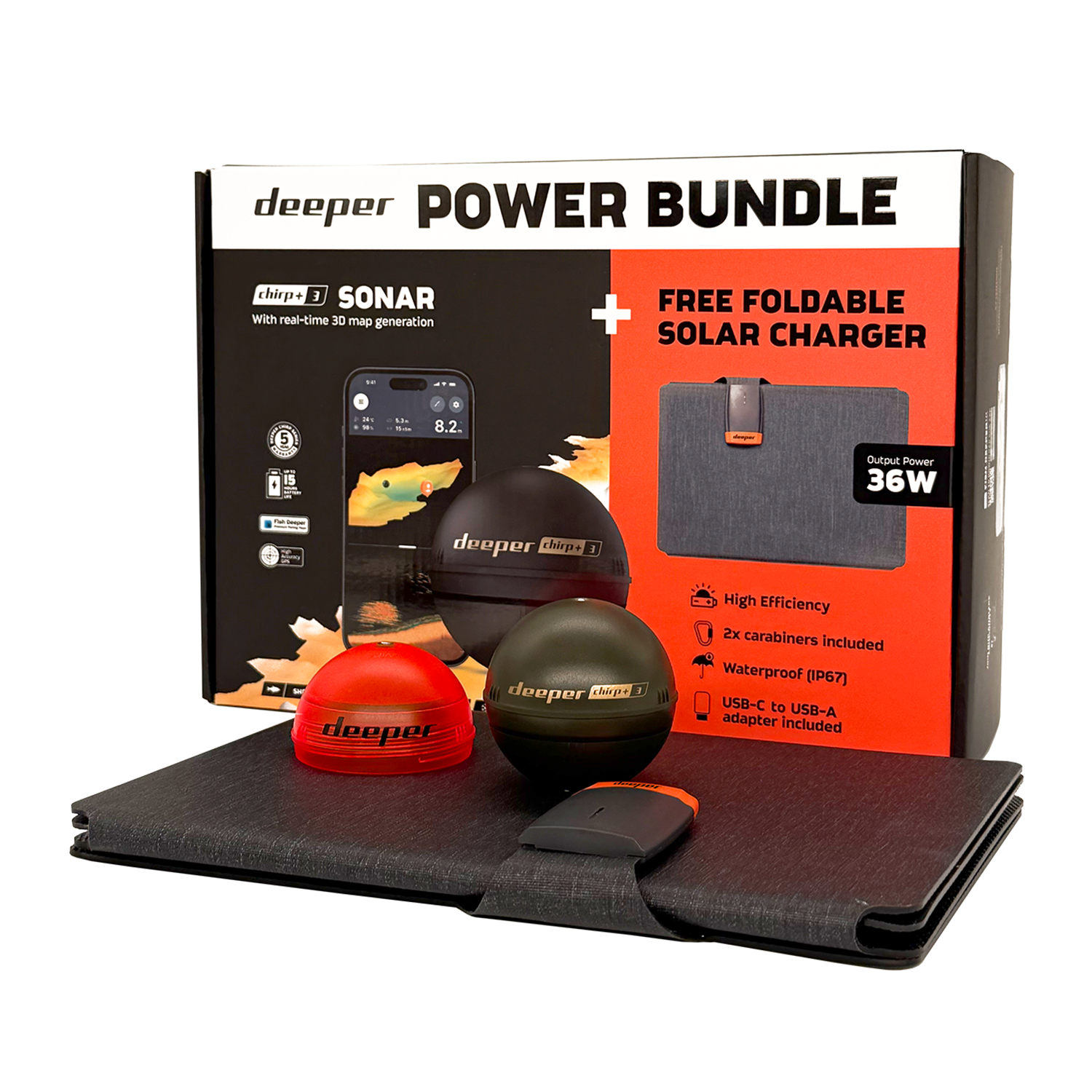 Deepersonar - wireless, castable, portable fish finders